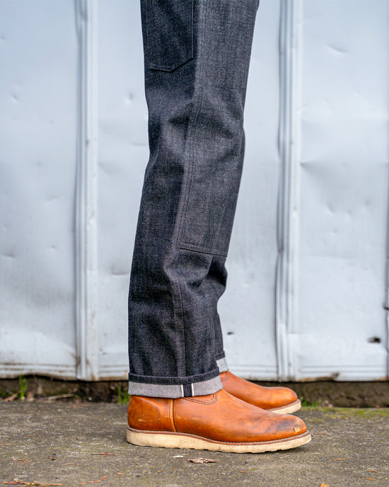 Work Jean - 14.5 oz Japanese Graphite Selvedge Denim – Grease Point ...